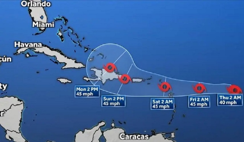 Alerta en RD por tormenta Fiona; activan un «plan de contingencia ...
