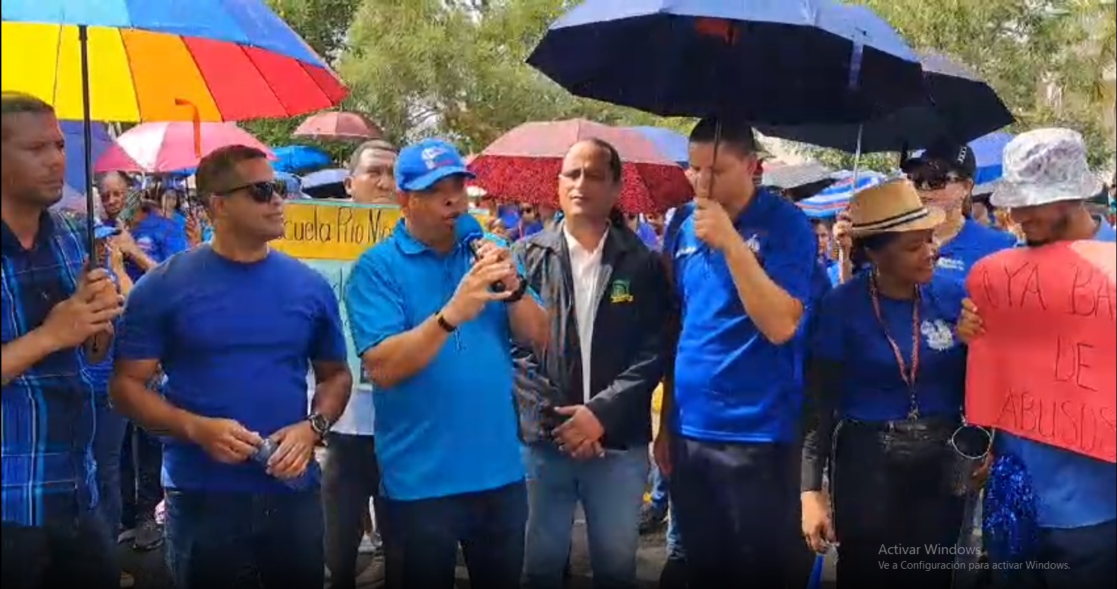 ADP paraliza docencia en Nagua en contra de la cancelación de un ...