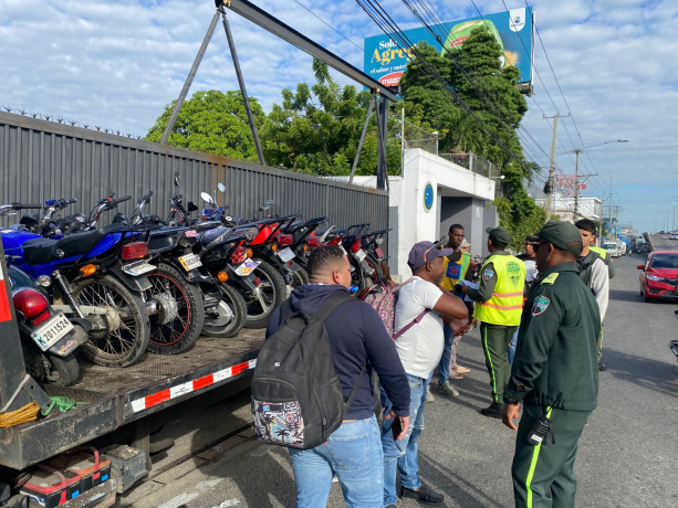Digesett retiene 330 motocicletas en este mes por viajar por túneles ...