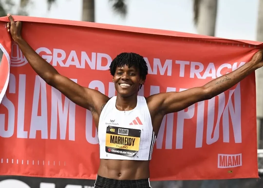 Marileidy Paulino conquista los 200 metros en el Grand Sland Track en ...