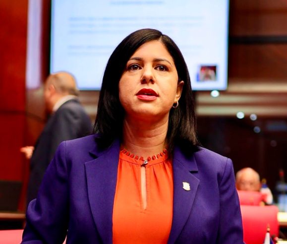 Senadora María Mercedes Ortiz alza su voz contra la violencia política ...