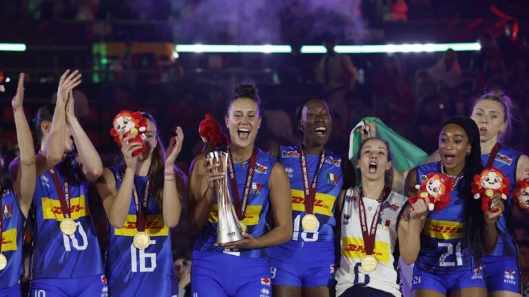Italia se proclama campeona mundial de voleibol femenino, Brasil finaliza tercera - Las ...
