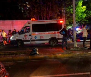 Accidente en la Rómulo Betancourt con Núñez de Cáceres deja un fallido ...